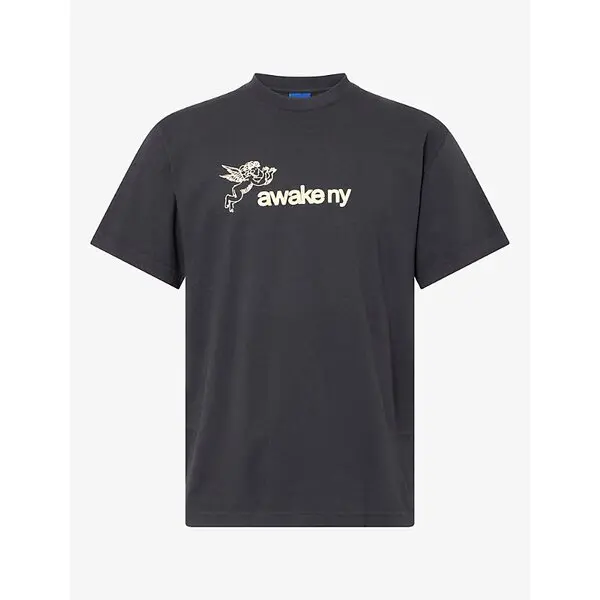 AWAKE NY Angelic Logo-print Cotton T-shirt