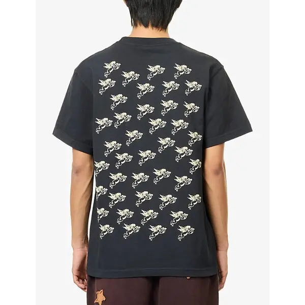 AWAKE NY Angelic Logo-print Cotton T-shirt