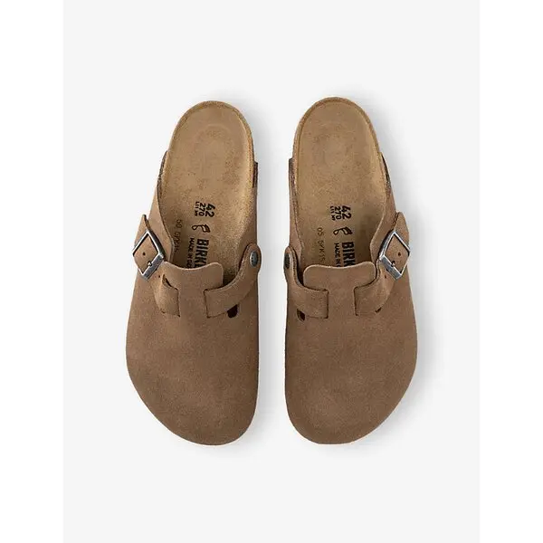 BIRKENSTOCK Boston Suede Clogs