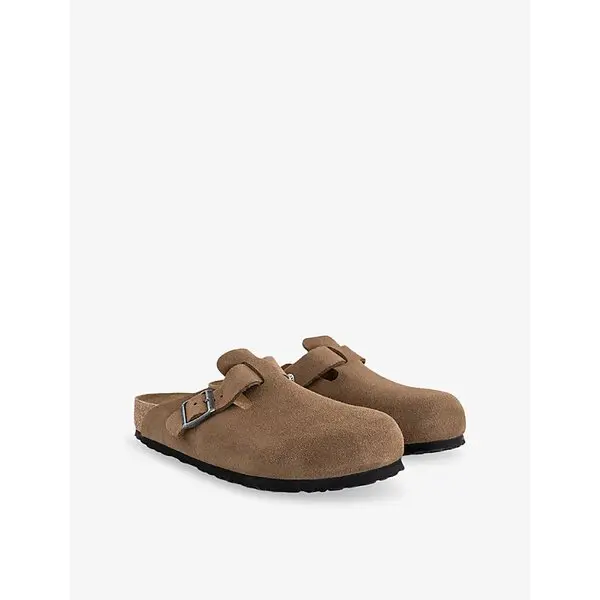 BIRKENSTOCK Boston Suede Clogs