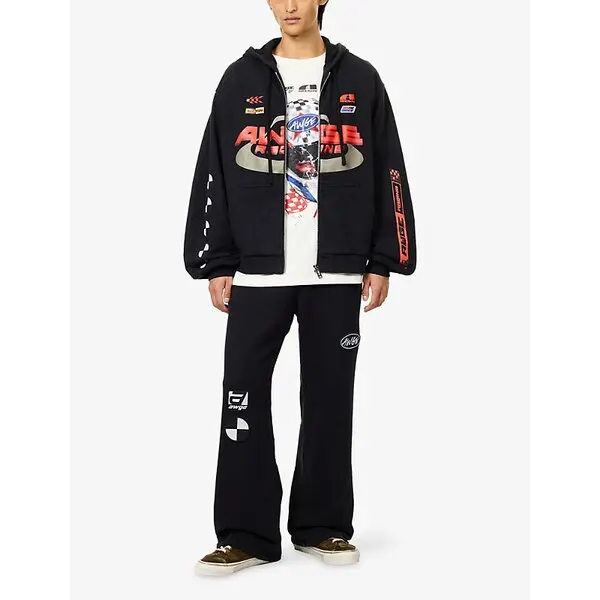 AWGE Graphic Print Cotton Hoody