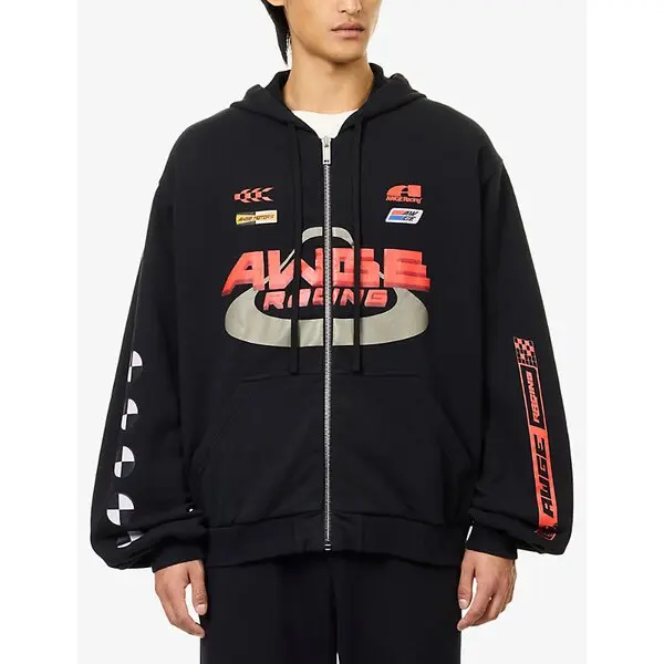 AWGE Graphic Print Cotton Hoody