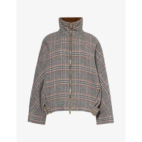 DARKPARK Celine Aviator Wool-blend Bomber