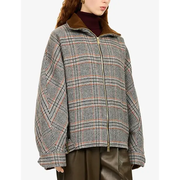 DARKPARK Celine Aviator Wool-blend Bomber