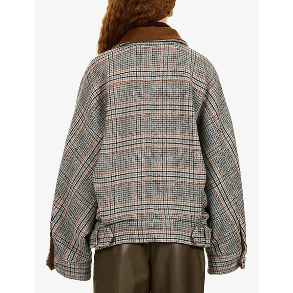 DARKPARK Celine Aviator Wool-blend Bomber