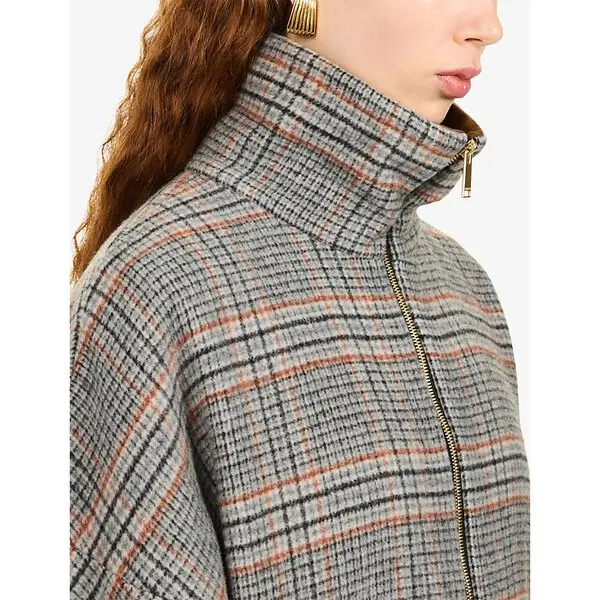 DARKPARK Celine Aviator Wool-blend Bomber
