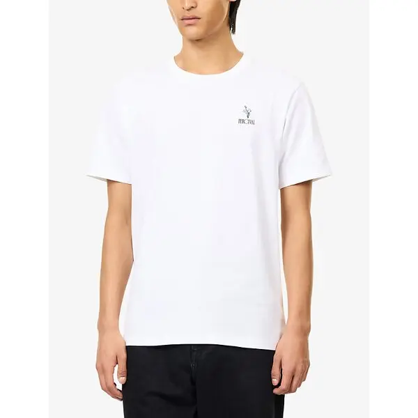 PERCIVAL Walker Printed Cotton T-shirt Xxl
