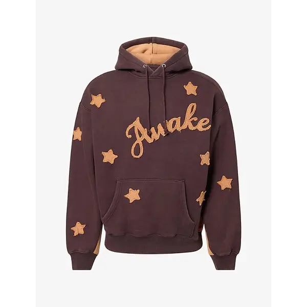 AWAKE NY Starry Relaxed-fit Cotton Hoody