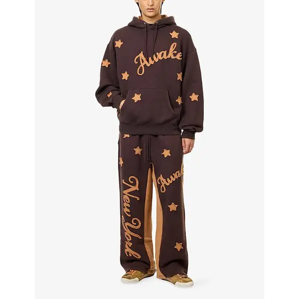 AWAKE NY Starry Relaxed-fit Cotton Hoody