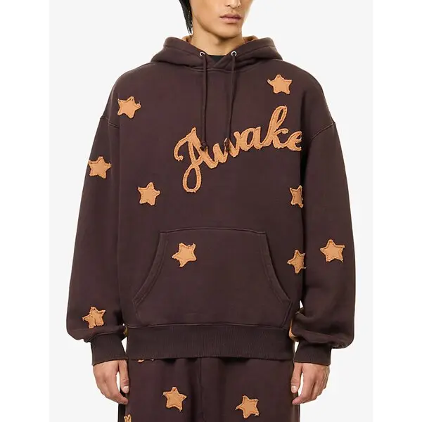 AWAKE NY Starry Relaxed-fit Cotton Hoody