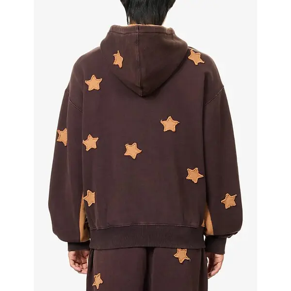 AWAKE NY Starry Relaxed-fit Cotton Hoody