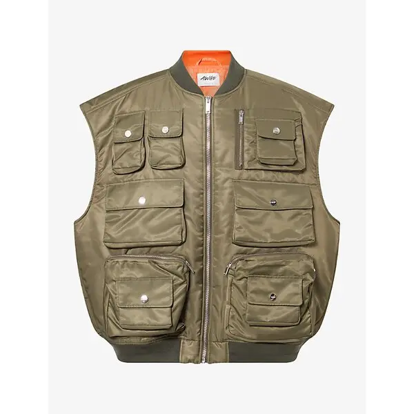 AWGE Multi Pocket Hunter Woven Gilet