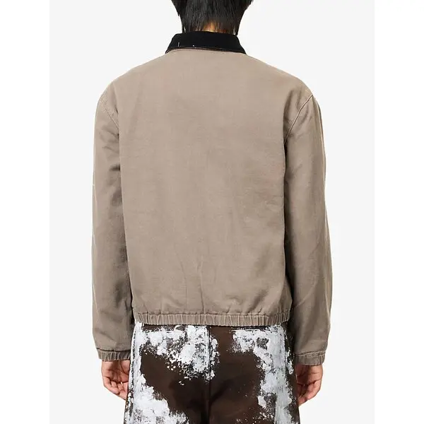 BASKETCASE Panther-print Cotton Jacket