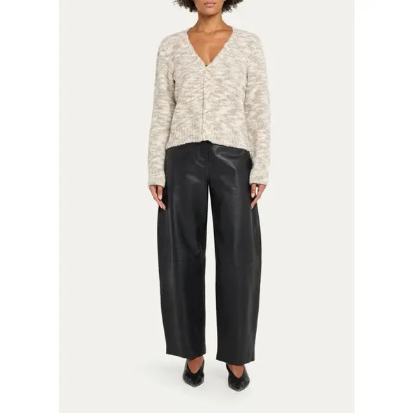 STUDENBURG Jaspe Cloud Boucle V-neck Cardigan