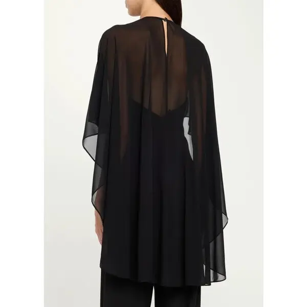 A.L.C. Adela Chiffon Cape Top