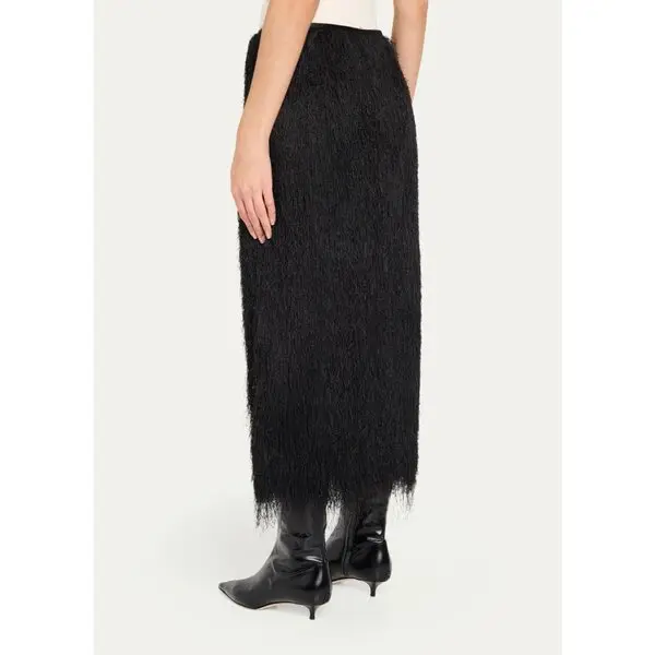 A.L.C. Phoebe Fringed Midi Skirt