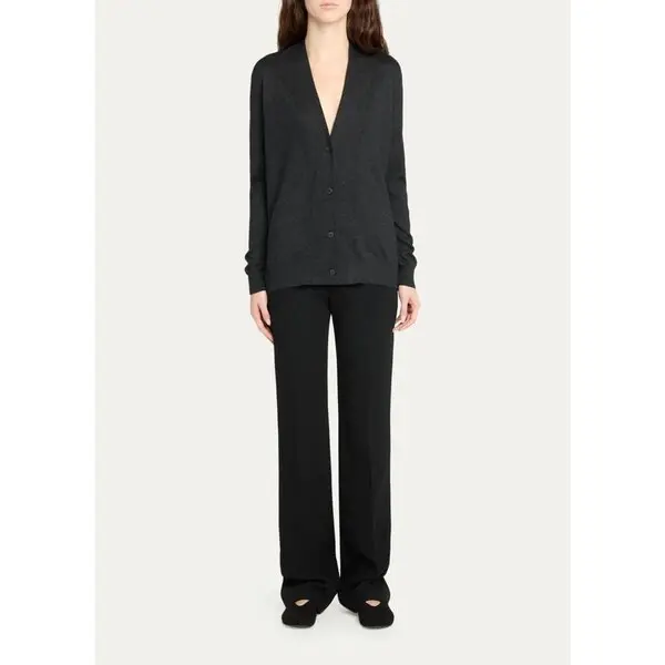 THE ROW Vanon Cashmere V-neck Cardigan