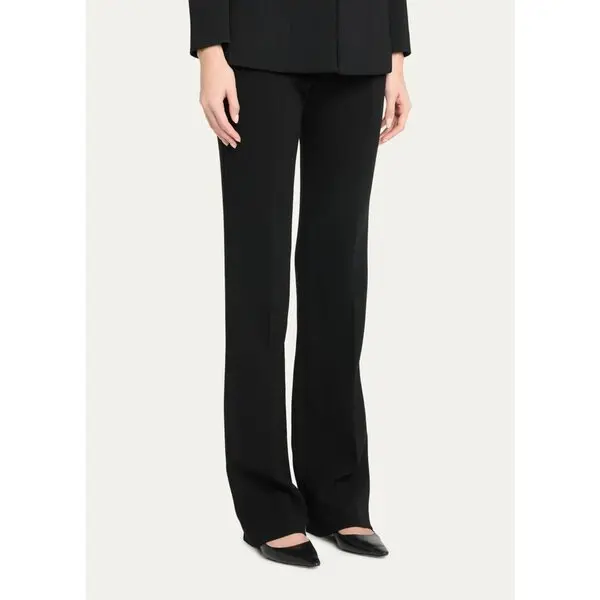 THE ROW Itolo Low-rise Bootcut-leg Tailored Pants