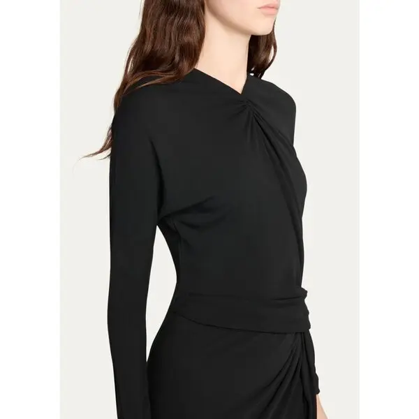 THE ROW Artia Draped Jersey Dress