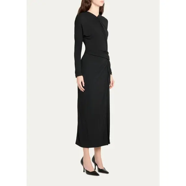 THE ROW Artia Draped Jersey Dress