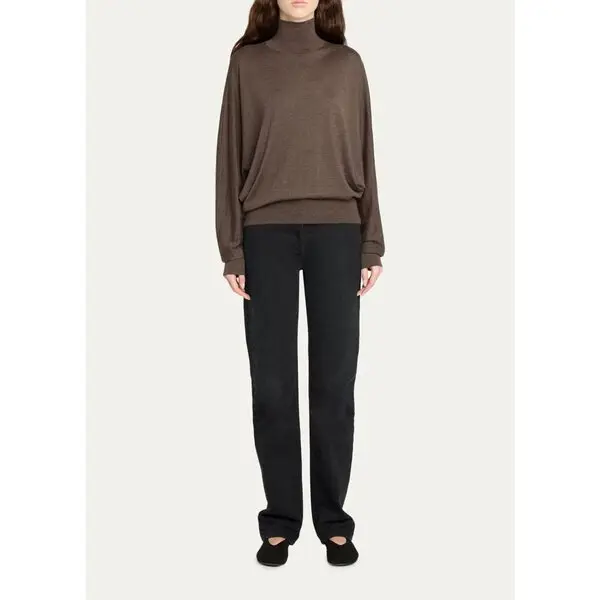 THE ROW Leith Turtleneck Knit Top