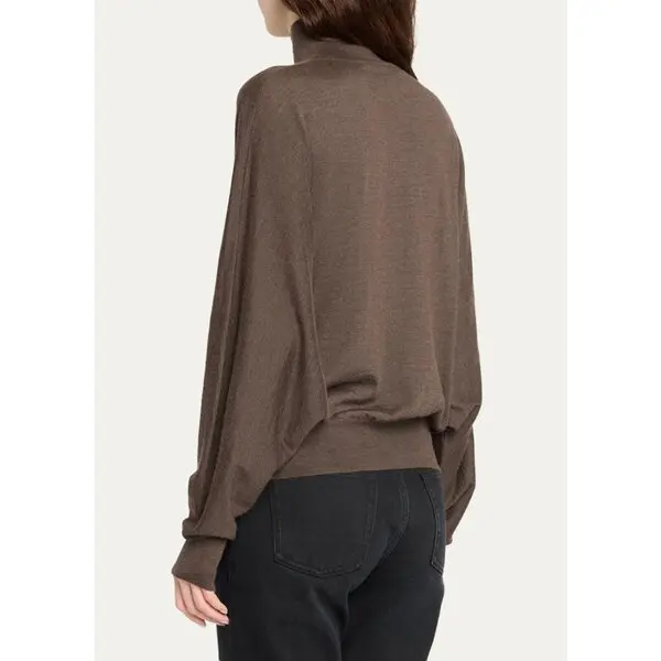 THE ROW Leith Turtleneck Knit Top