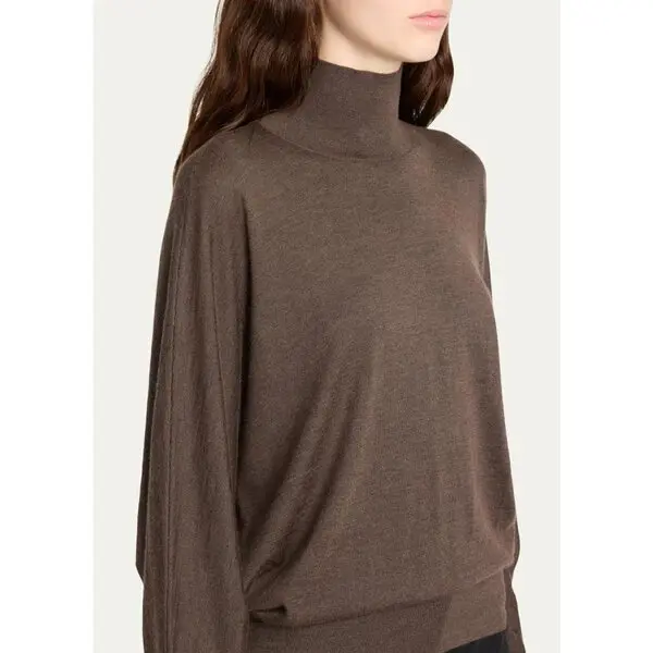 THE ROW Leith Turtleneck Knit Top