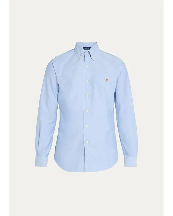 Polo Ralph Lauren Classic-fit Oxford Button-down Shirt - Blue