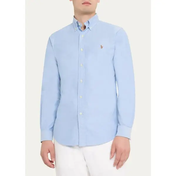 Polo Ralph Lauren Classic-fit Oxford Button-down Shirt - Blue