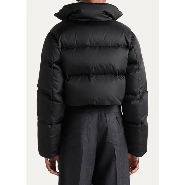 Prada Cropped Re-nylon Down Jacket