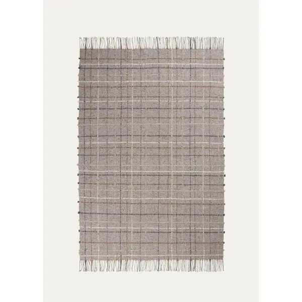 Alonpi Aria Checked Cashmere Throw