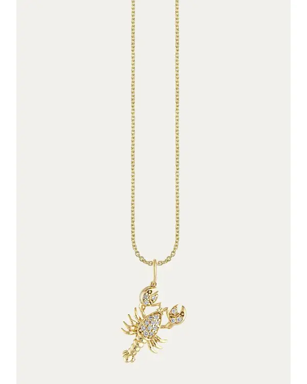 SYDNEY EVAN 14k Yellow & 0.06 Tcw Diamond Pendant Necklace