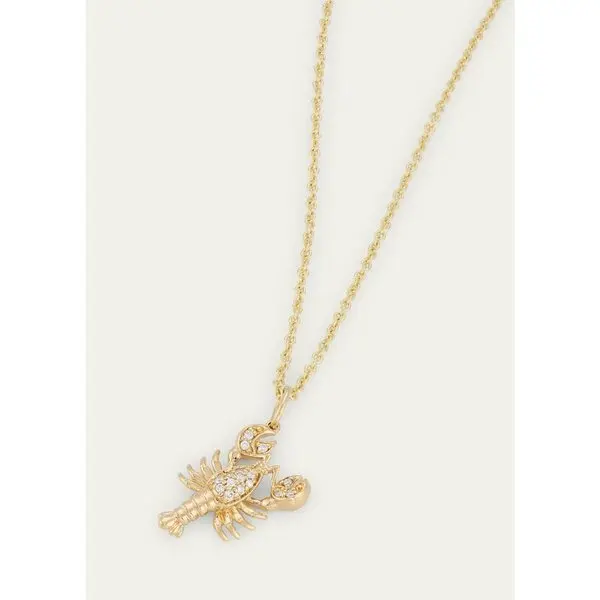 SYDNEY EVAN 14k Yellow & 0.06 Tcw Diamond Pendant Necklace