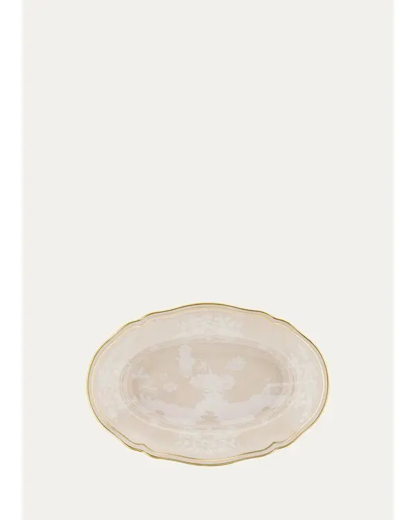 GINORI 1735 Meringa Porcelain Pickle Dish