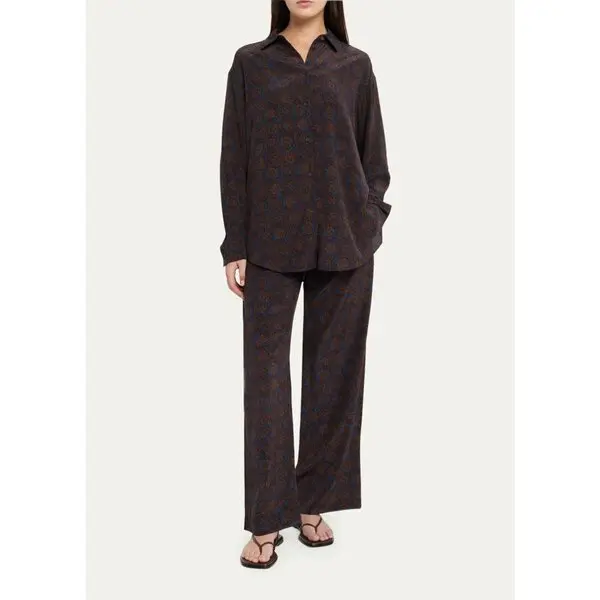 Matteau Paisley Drawstring Trousers