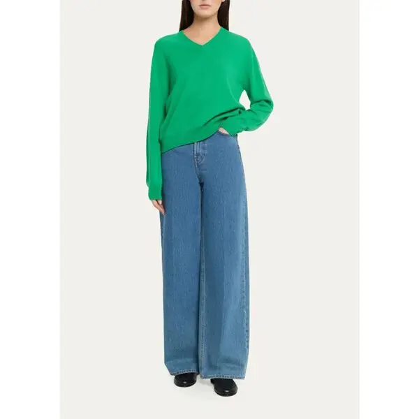 RÙADH The Sanderson Cashmere V-neck Sweater