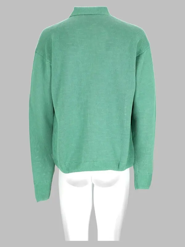 Studio Nicholson Polo In Maglia In Filato Di Carta