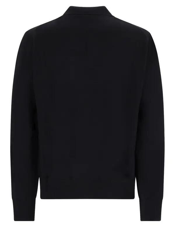 VIVIENNE WESTWOOD Polo "mark" In Maglia Di Lana