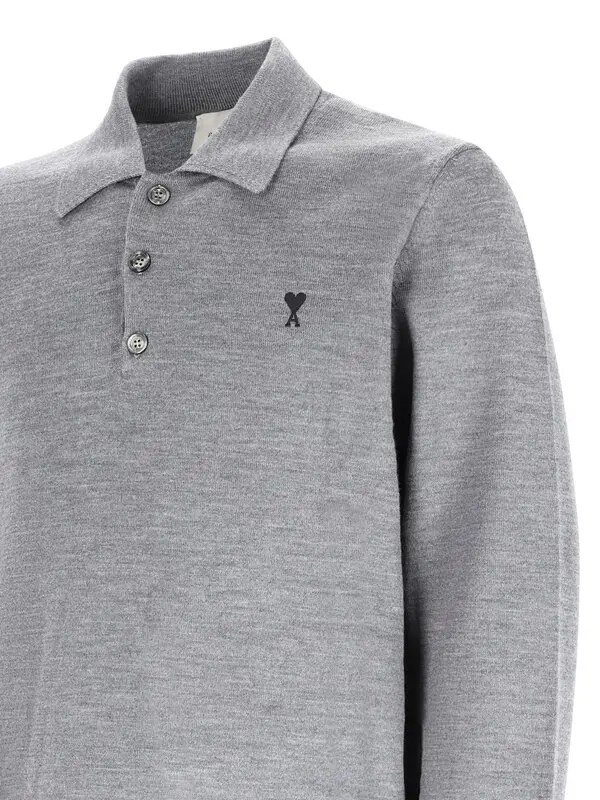 AMI Paris Polo Con Logo
