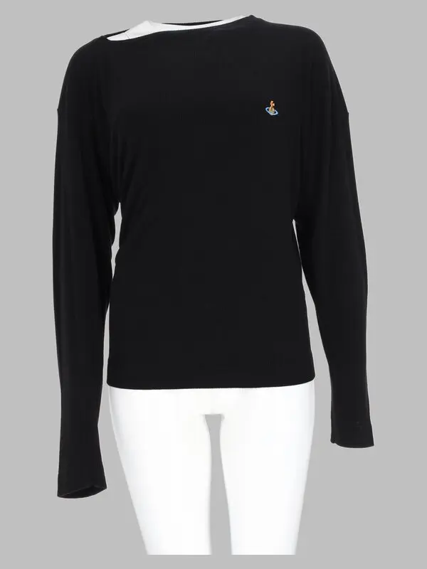 VIVIENNE WESTWOOD Top "hebo" A Maniche Lunghe
