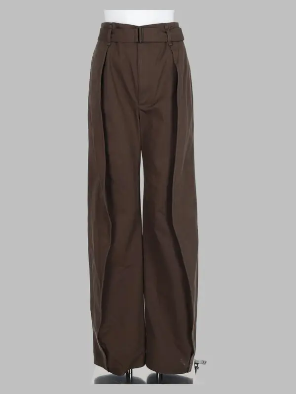 LEMAIRE Pantalone Barrel In Misto Twill Di Cotone