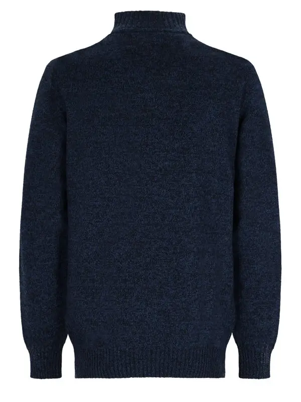 Barbour Maglia In Lana Con Zip