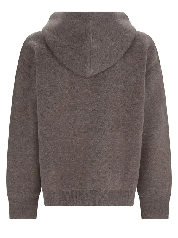 Studio Nicholson Maglia In Lana E Cashmere Con Cappuccio