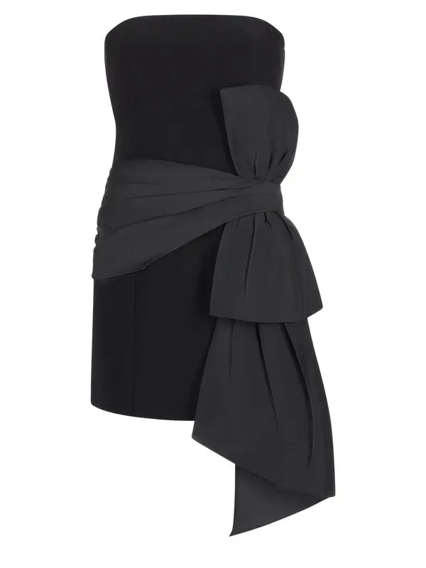 ROTATE BY BIRGER CHRISTENSEN Abito Bustier Con Fiocco