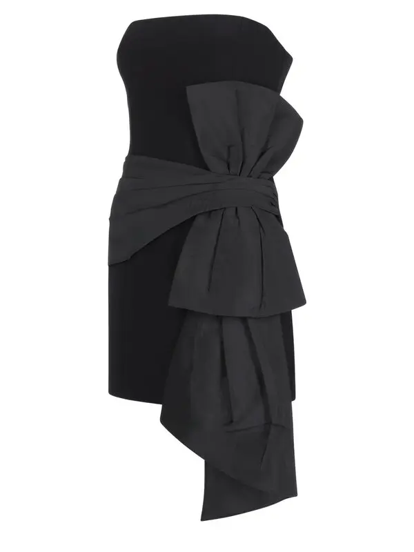 ROTATE BY BIRGER CHRISTENSEN Abito Bustier Con Fiocco