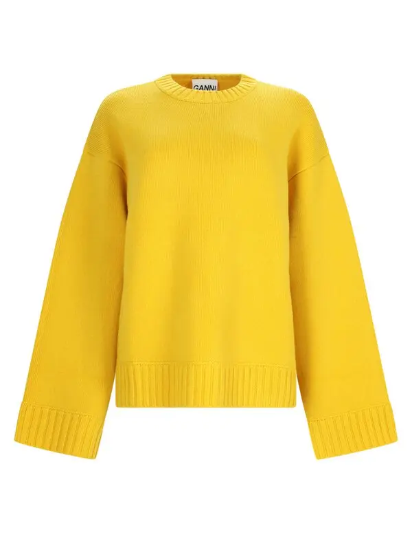 GANNI Maglia Oversize In Lana