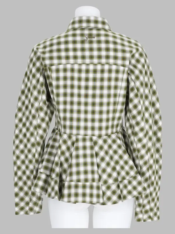 GANNI Camicia In Flanella A Quadri