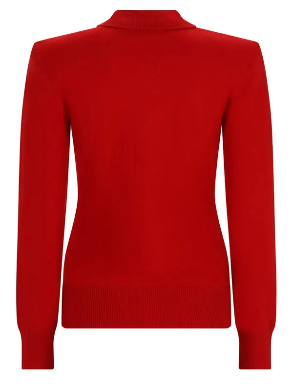ROTATE BY BIRGER CHRISTENSEN Polo In Maglia Di Lana Merino E Cashmere