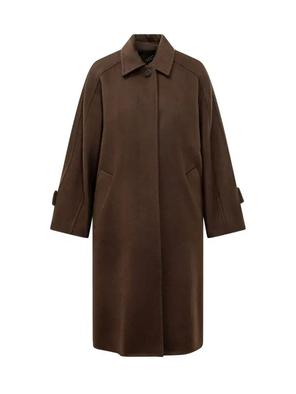 Max Mara Mxtzebra Overcoat