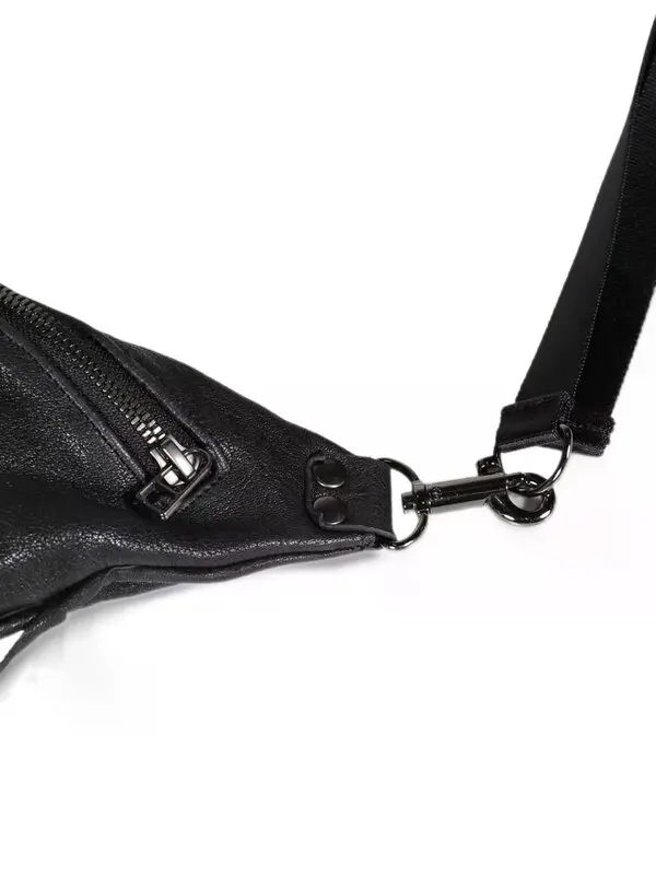 T.A.S X Azuma Bum Fringe-trim Leather Shoulder Bag